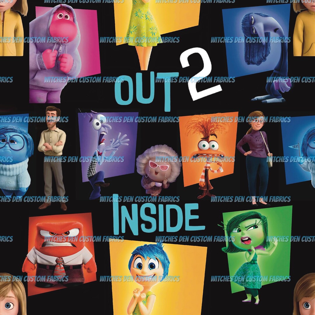 Inside Out 2 Seamless File - Etsy
