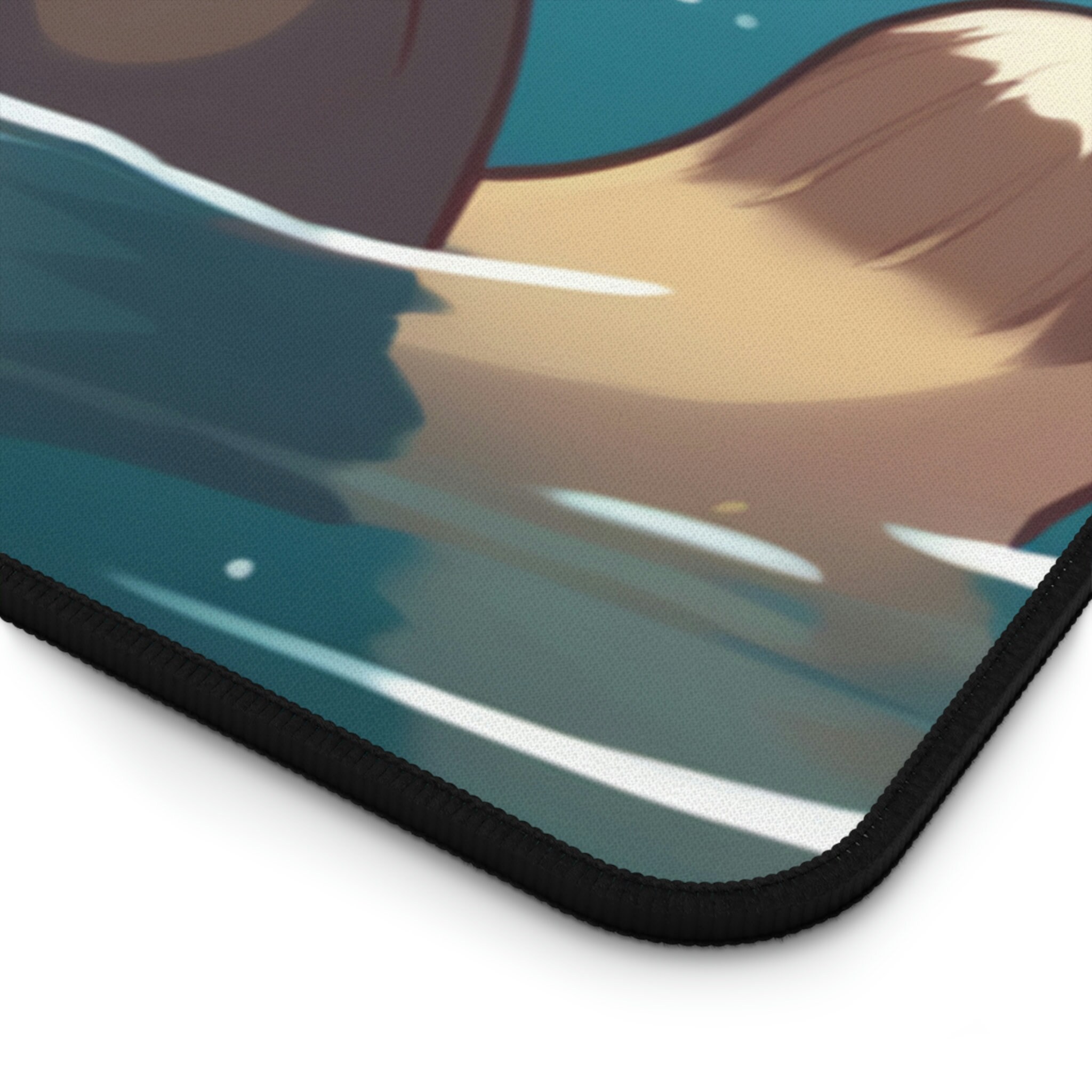 Gaming Mousepad, Deskmat Art, Anime River Otters Gaming Mouse Pad/ Desk ...