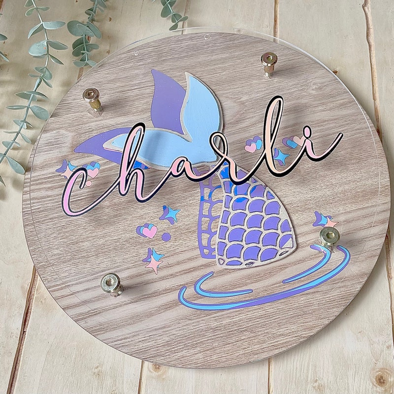 Mermaid Tail Sign - Etsy