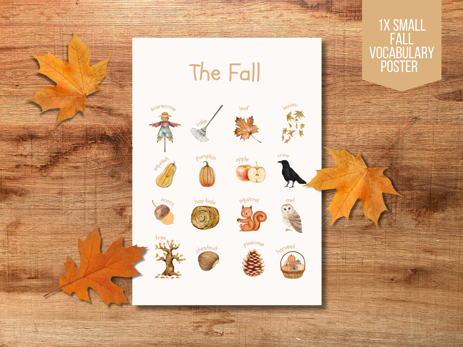 Fall Busy Book Printable, Printable Flashcards, Fall Coloring Pages ...