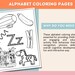 Alphabet Coloring Pages, Preschool Coloring Pages, Preschool Activity ...