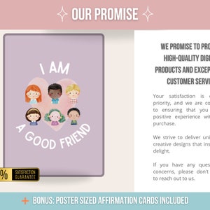 Positive Affirmation Cards, Empowering Kids Affirmations, Positive ...