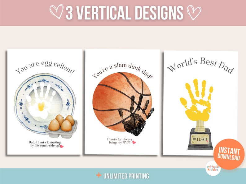 Father's Day Printable Bundle, Fathers Day Art Bundle, Fathers Day Gift ...