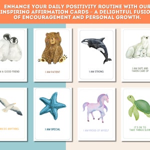 Printable Positive Affirmation Cards for Kids, Mental Health Cards for ...