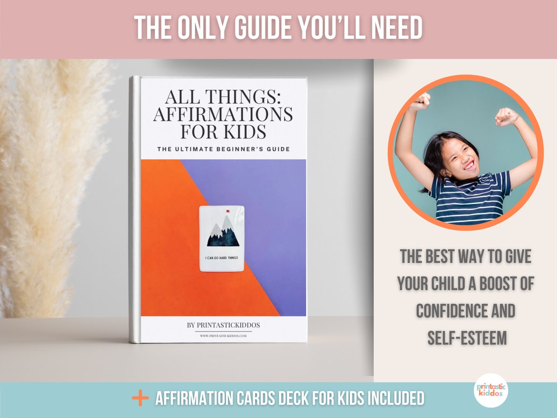 Kids Affirmation Cards: Beginner's Guide With 150+ Activities (PDF) - Etsy