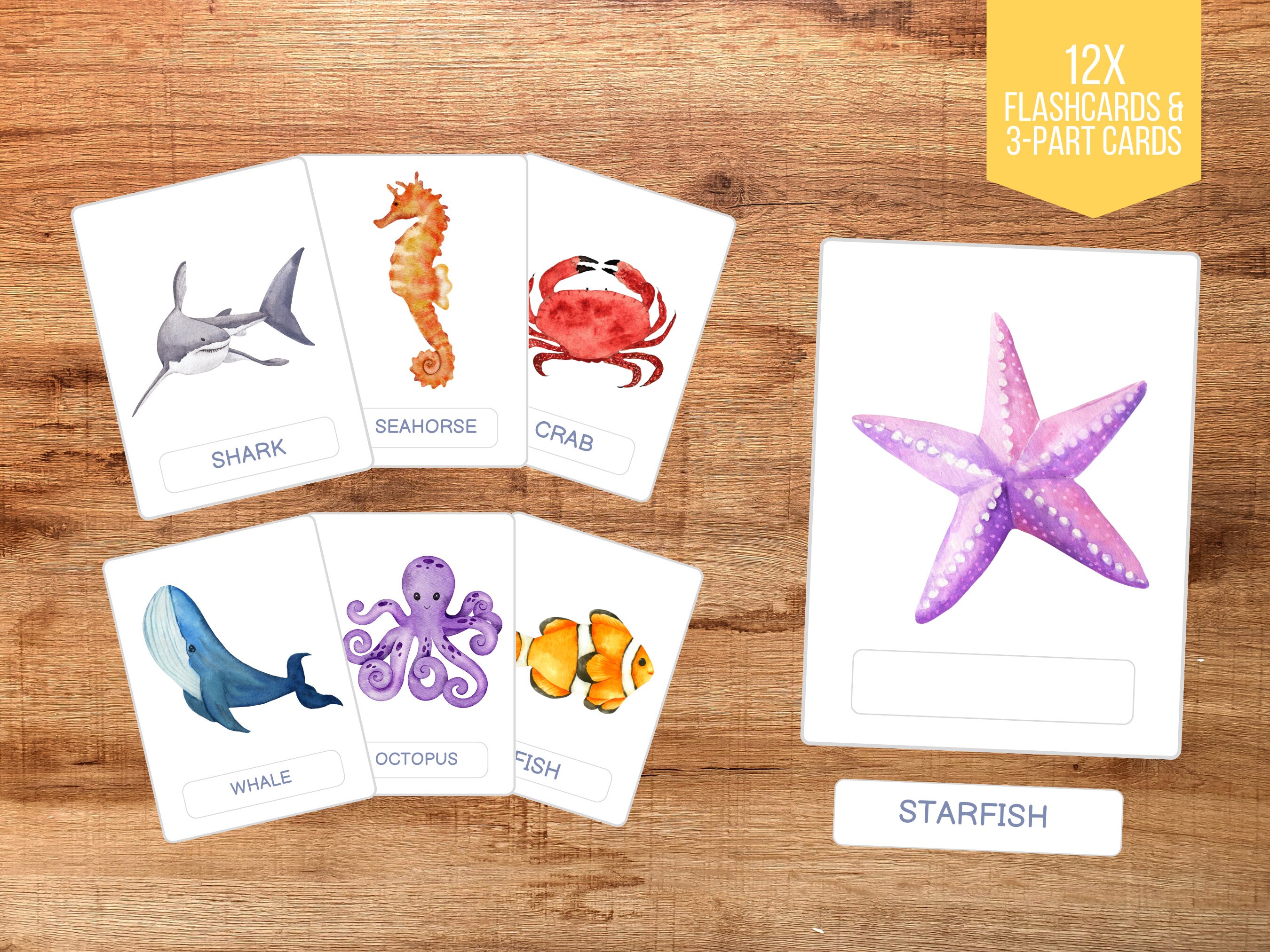 Sea Animals Activities Printable, Sea Animals Printables, Spelling and ...
