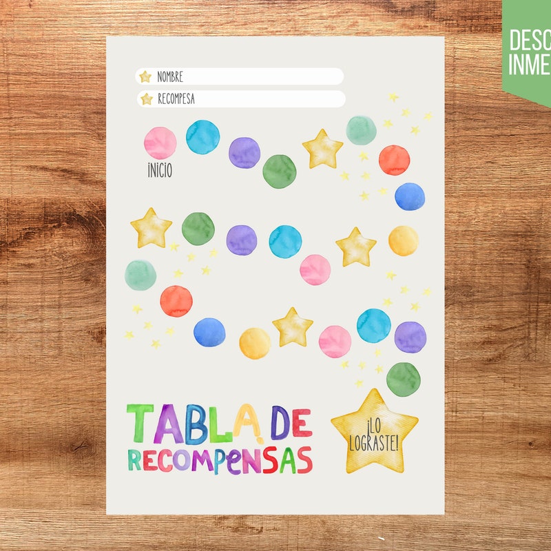 Potty Chart in Spanish - Etsy