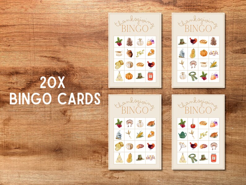Thanksgiving Games Bundle: Printable Family & Kids Activities - Etsy