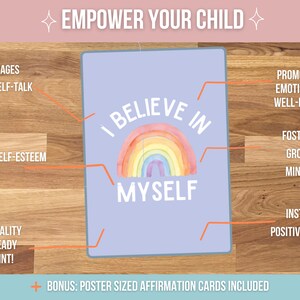 Empowering Affirmation Cards, Printable Affirmation Cards for Kids ...