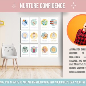 Empowering Affirmation Cards, Printable Affirmation Cards for Kids ...