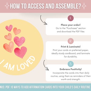 Printable Kids' Affirmation Cards: Mirror Decor (digital Download) - Etsy