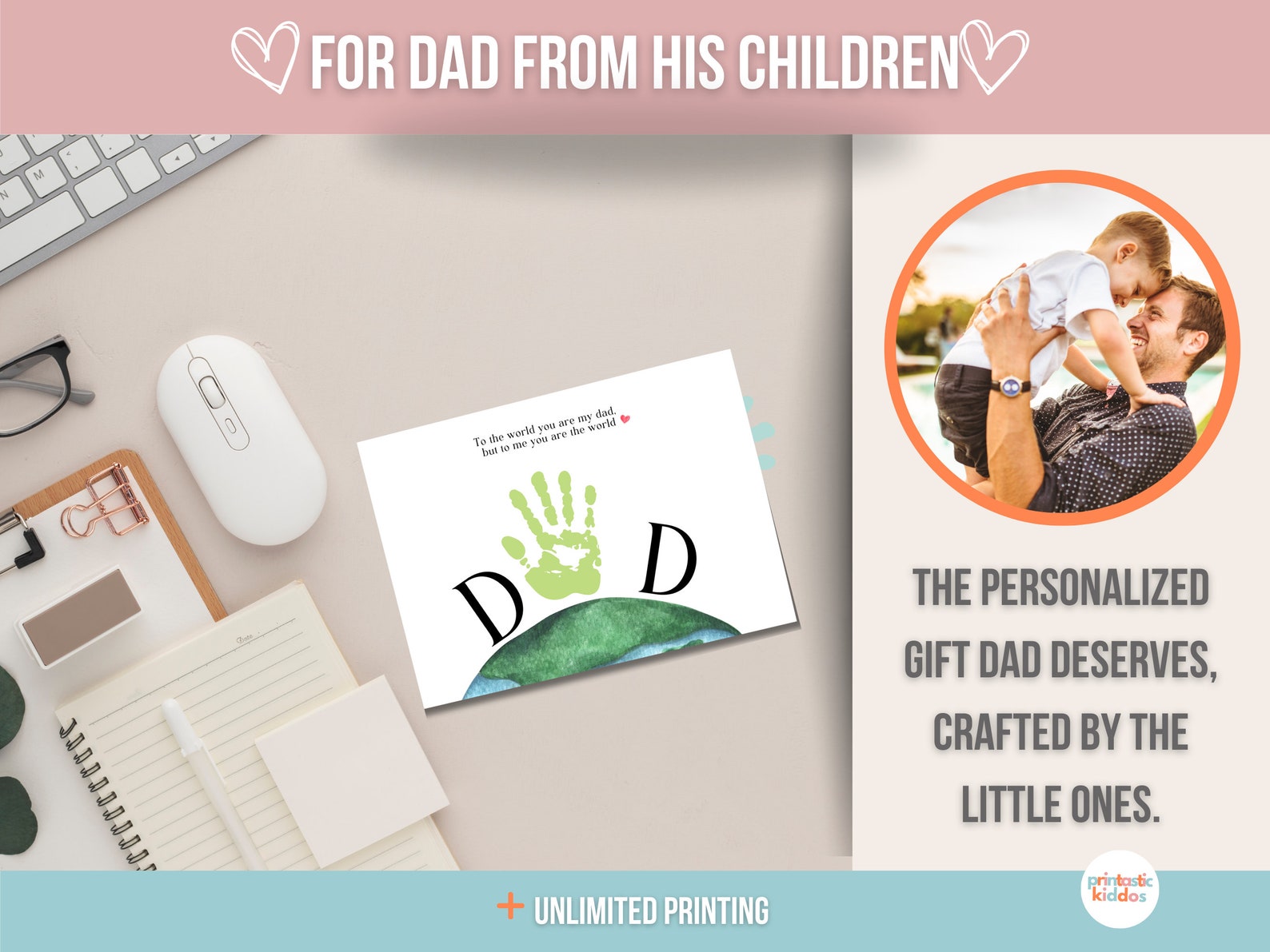 Father's Day Printable Bundle, Fathers Day Art Bundle, Fathers Day Gift ...