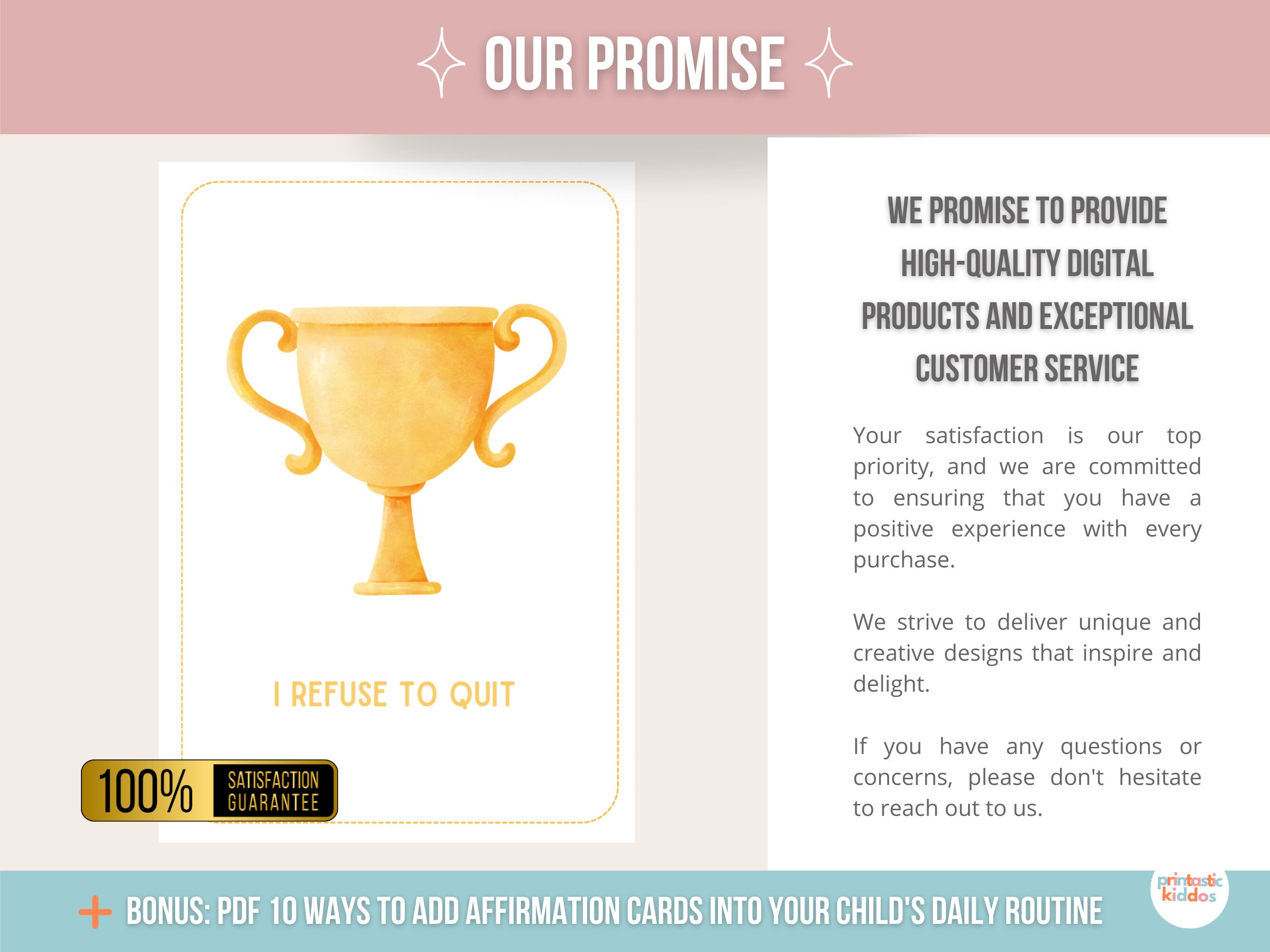 Empowering Affirmation Cards, Printable Affirmation Cards for Kids ...