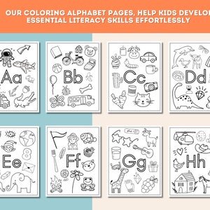 Alphabet Coloring Pages, Preschool Coloring Pages, Preschool Activity ...