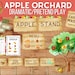 Apple Orchard Pretend Play Printables, Kids Pretend Play Set, Printable ...