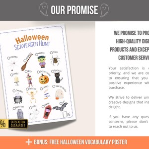 Printable Halloween Scavenger Hunt for Kids - Fun Halloween Party Game ...