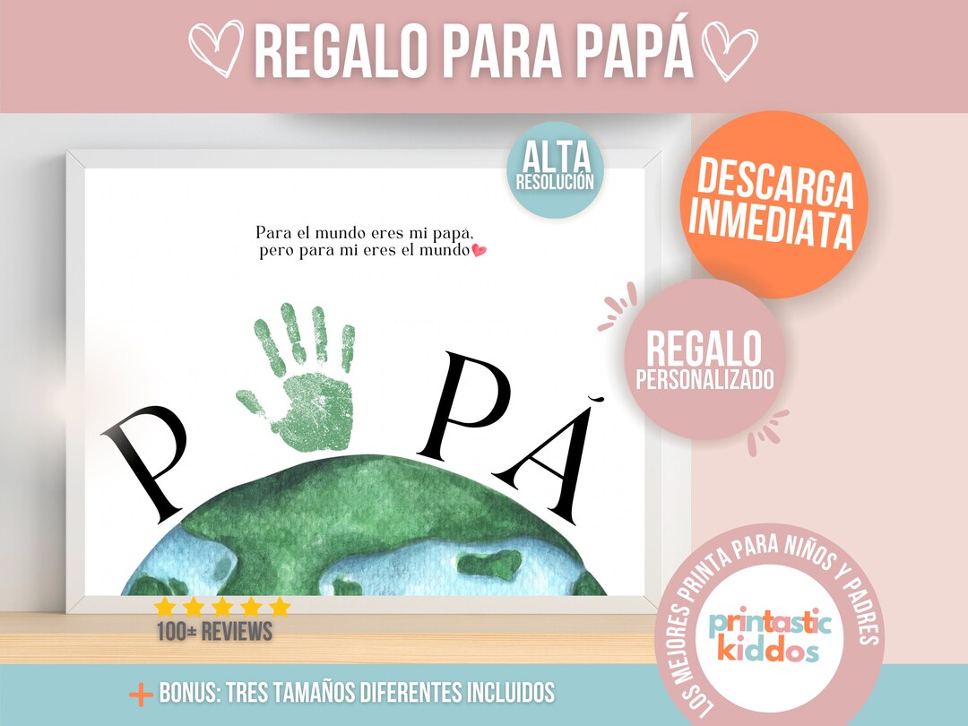 Regalo Para Papa De Hijo, Dia Del Padre Regalo, Spanish Dad Gift ...