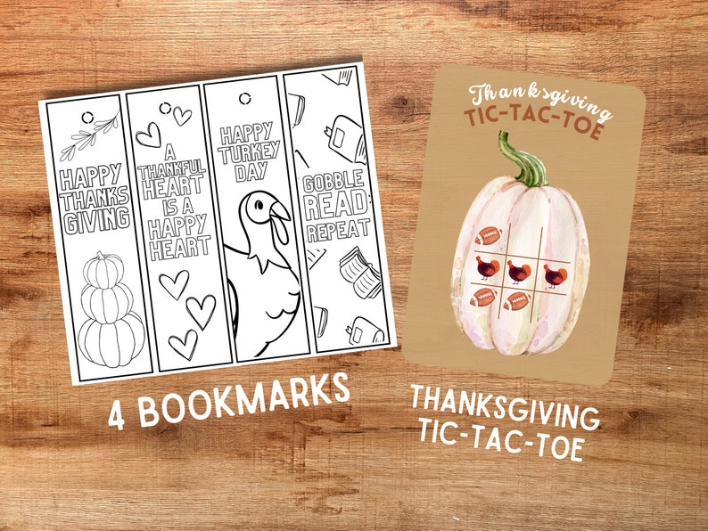Thanksgiving Games Bundle: Printable Family & Kids Activities - Etsy