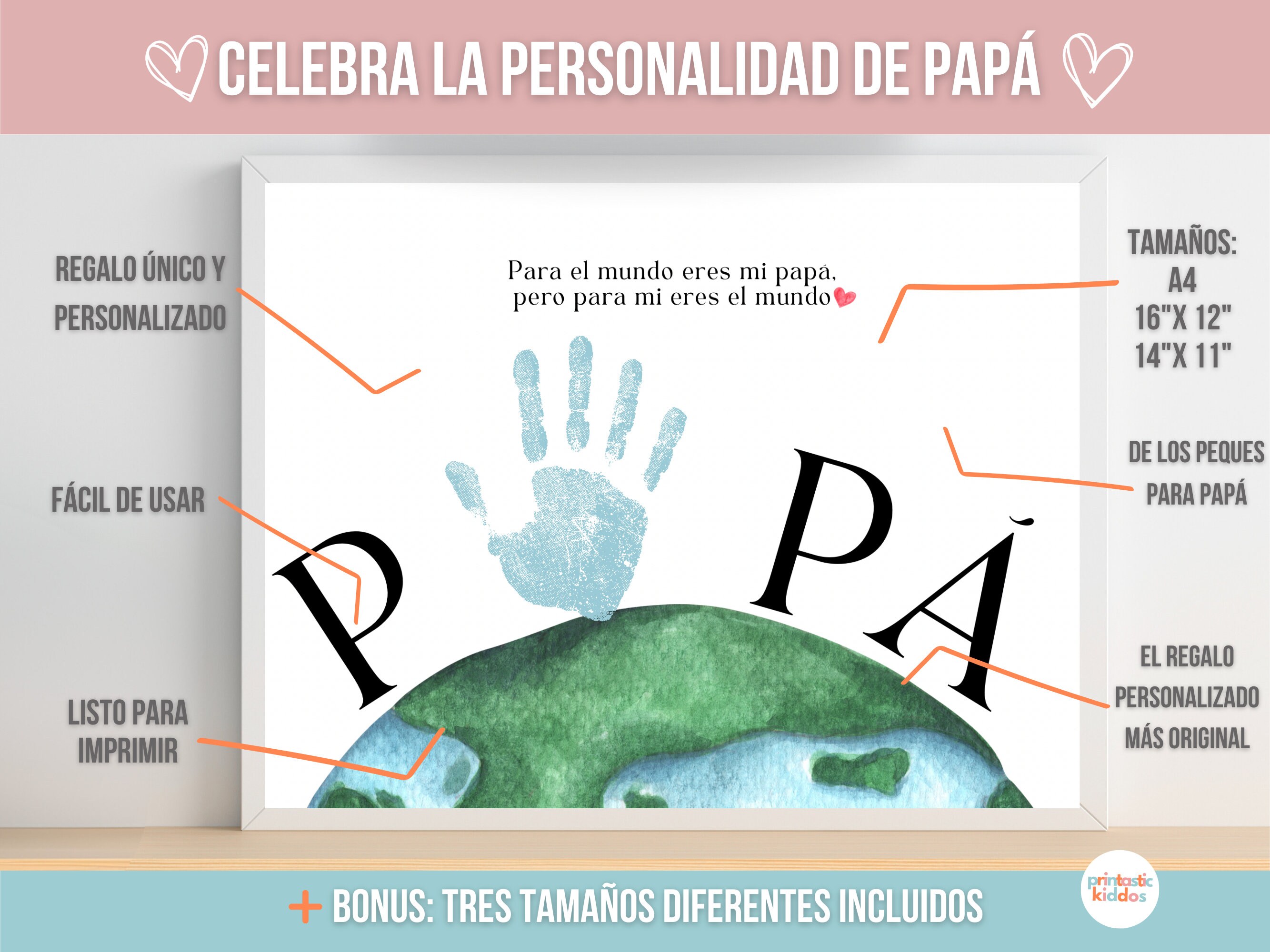 Tarjeta Del Día Del Padre, Father's Day Card in Spanish, Spanish Dad ...