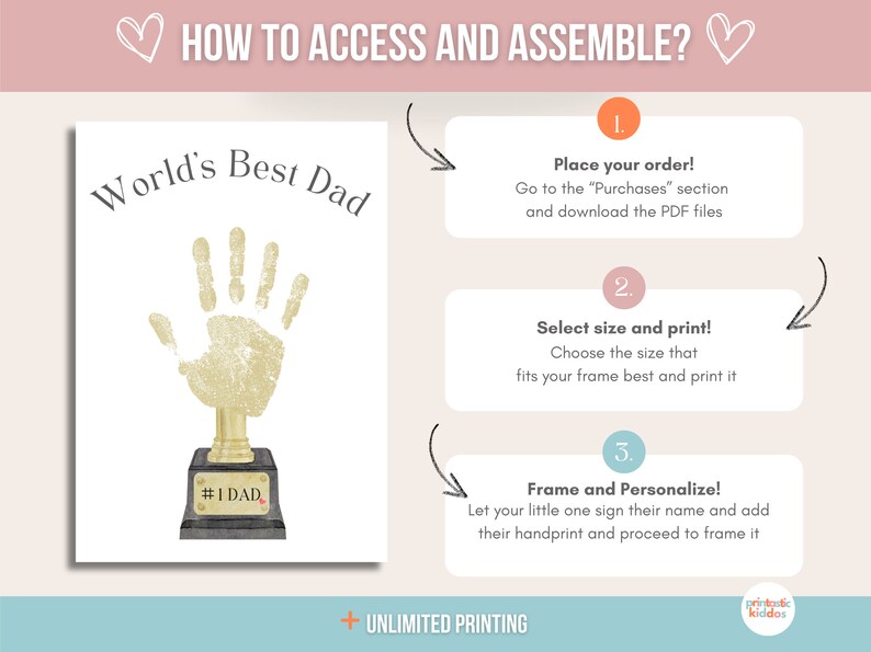 Father's Day Printable Bundle, Fathers Day Art Bundle, Fathers Day Gift ...