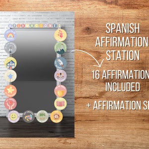 Spanish Affirmation Cards for Kids: Positive Self-esteem (PDF) - Etsy