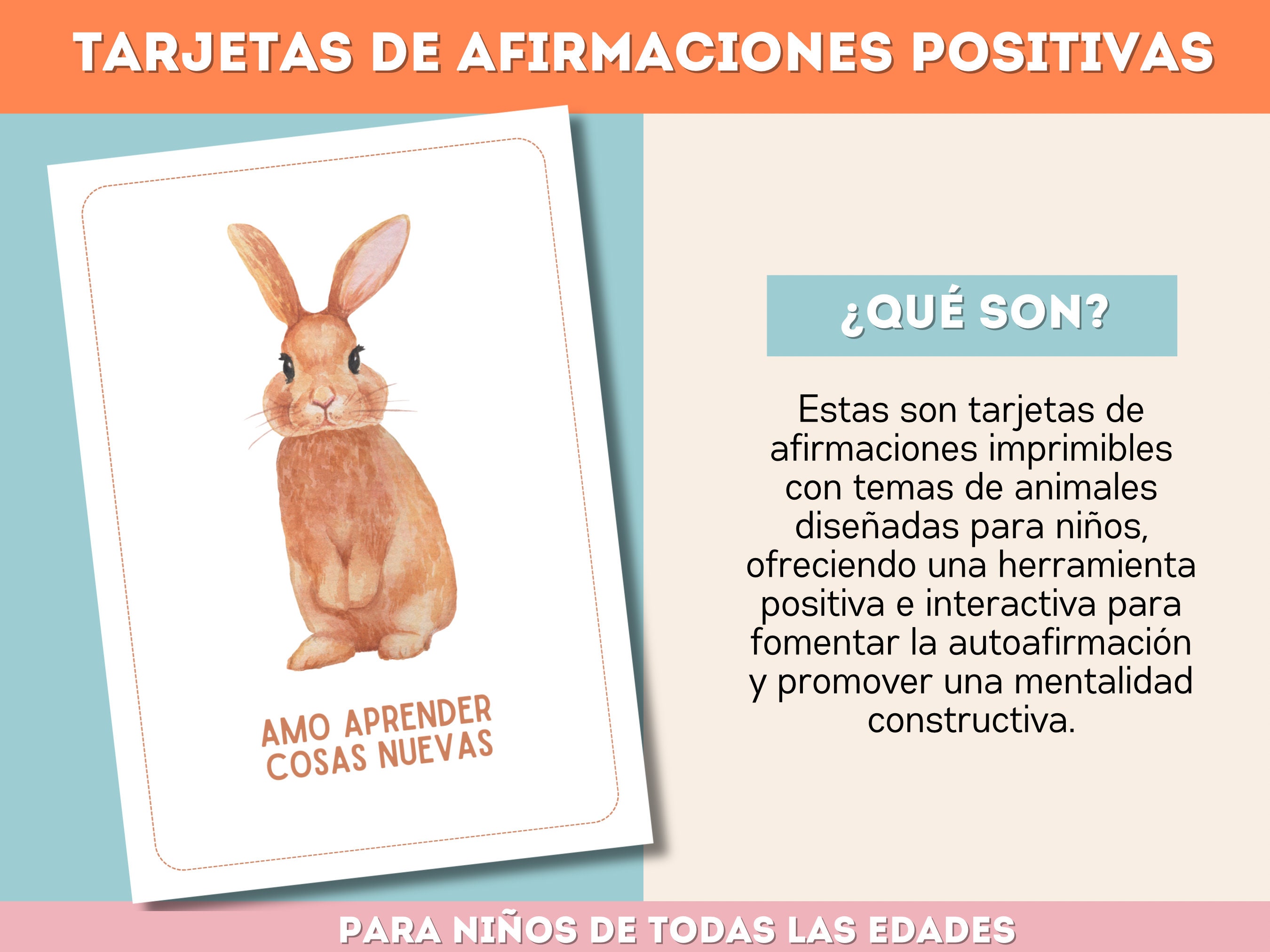 Afirmaciones Positivas Diarias Para Niños En Español Positive ...