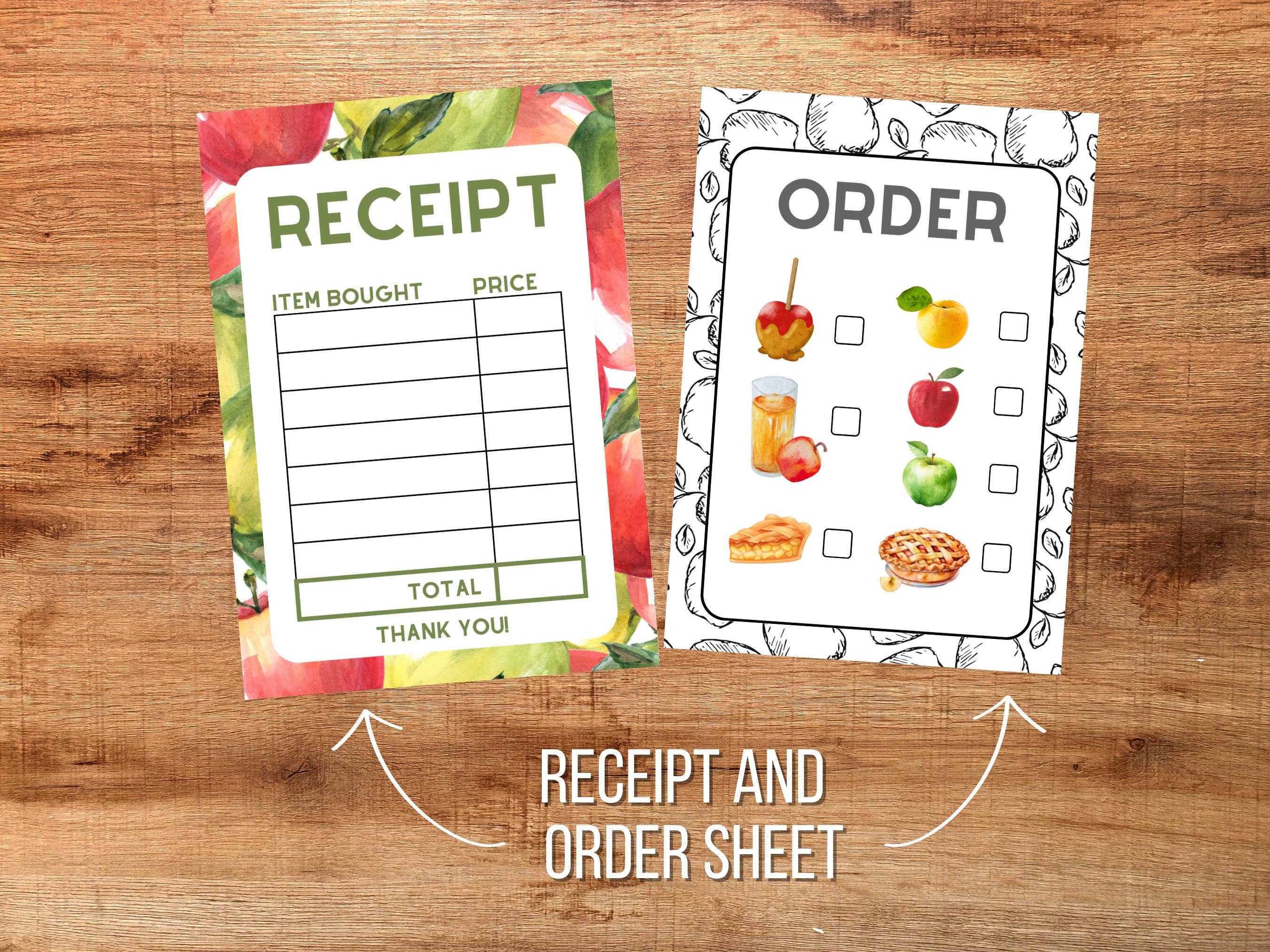 Apple Orchard Pretend Play Printable, Dramatic Play, Farm Dramatic Play ...