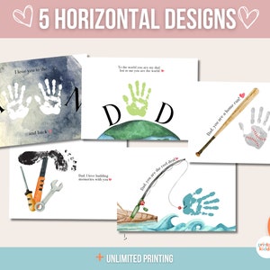 Father's Day Printable Bundle, Fathers Day Art Bundle, Fathers Day Gift ...