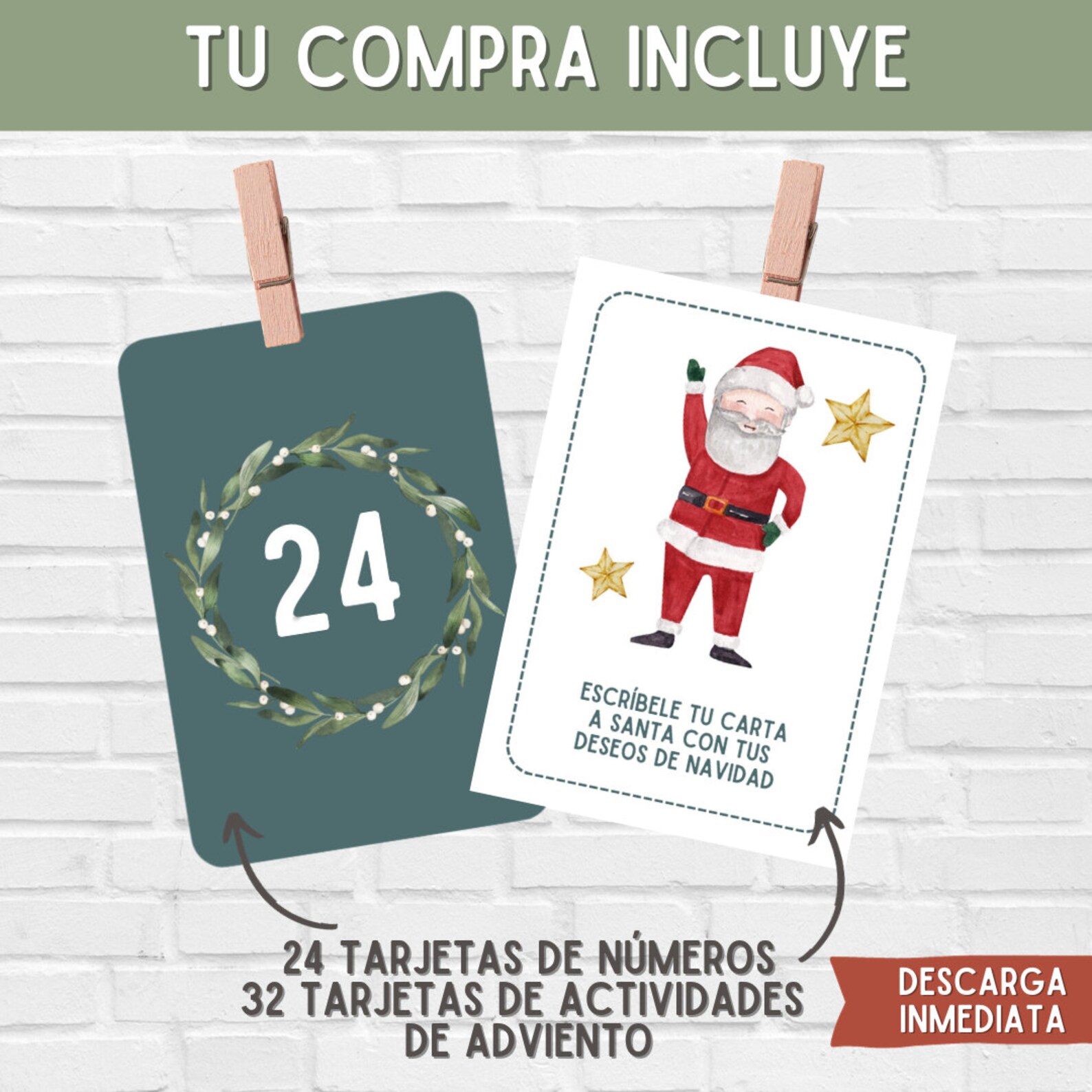 Christmas Advent Calendar Activity Cards for Kids (digital Download) - Etsy