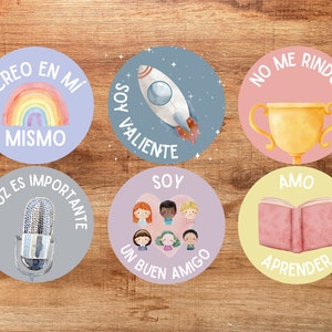 Spanish Affirmation Cards for Kids: Positive Self-esteem (PDF) - Etsy