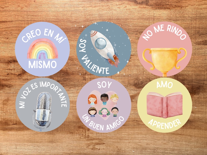 Afirmaciones Positivas Para Niños En Español | Affirmation Station for ...