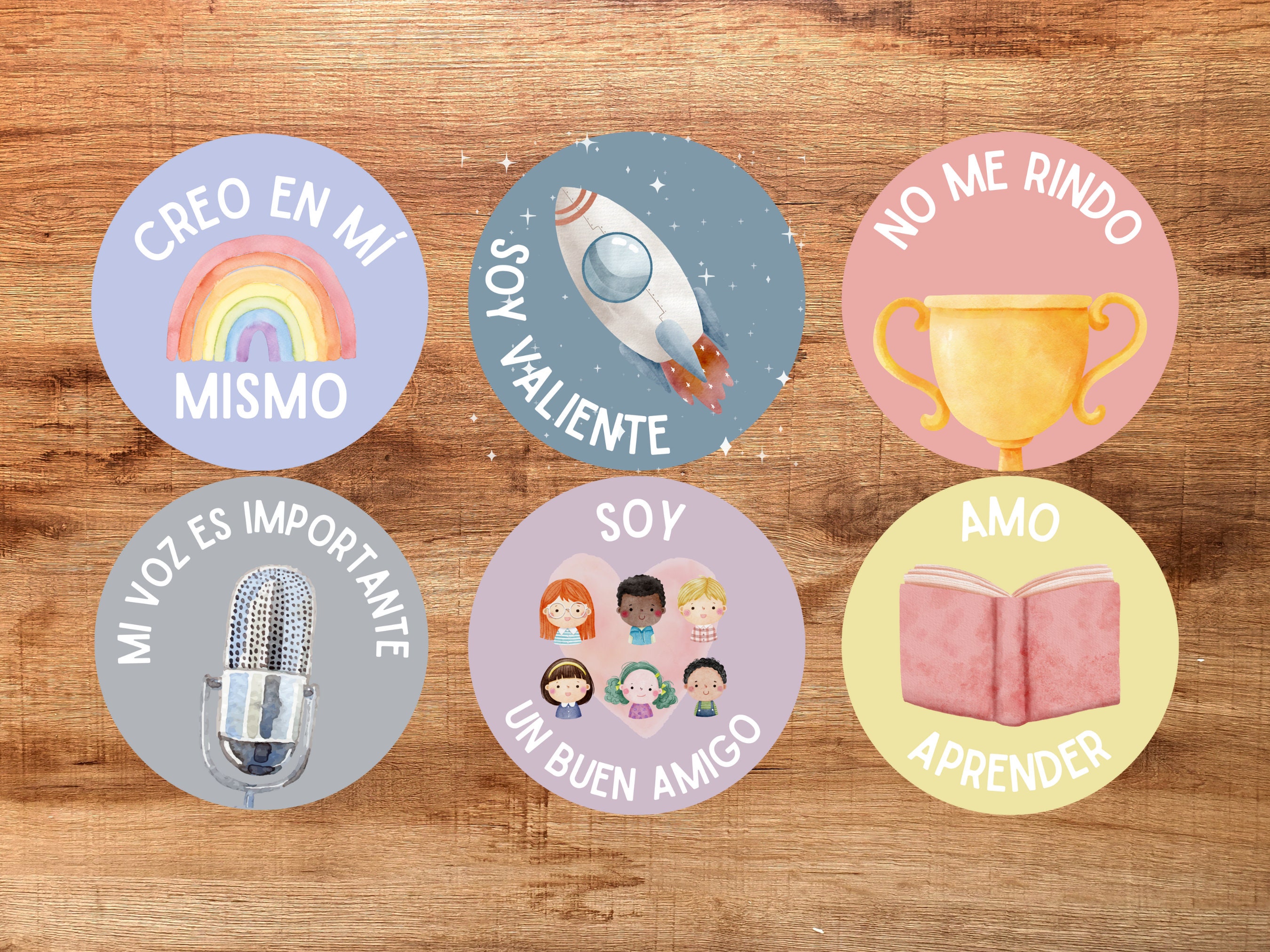 Afirmaciones Positivas Para Niños En Español | Affirmation Station for ...