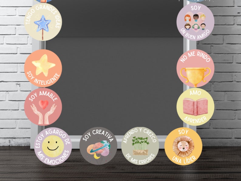 Spanish Affirmation Cards for Kids: Positive Self-esteem (PDF) - Etsy