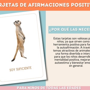 Afirmaciones Positivas Diarias Para Niños En Español | Positive ...