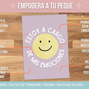 Spanish Affirmation Cards for Kids: Positive Self-esteem (PDF) - Etsy