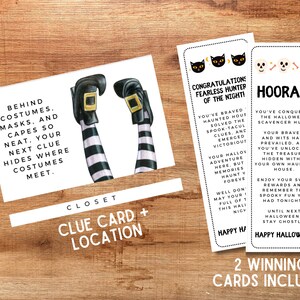 32 Halloween Treasure Hunt Clues Halloween Scavenger Hunt Clues ...