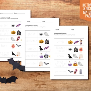 Halloween Busy Book Printable, Preschool Busy Book, Printable ...