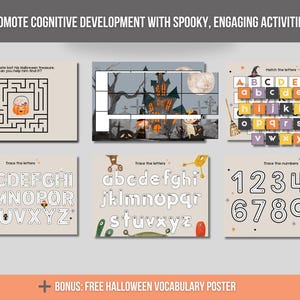 Halloween Busy Book: 20 Preschool Activities (digital Download) - Etsy