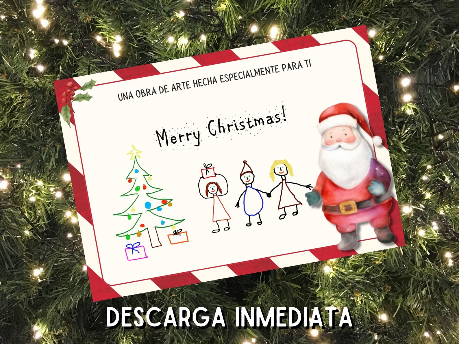 Spanish Letter to Santa Template: Printable Christmas Wish List (PDF ...