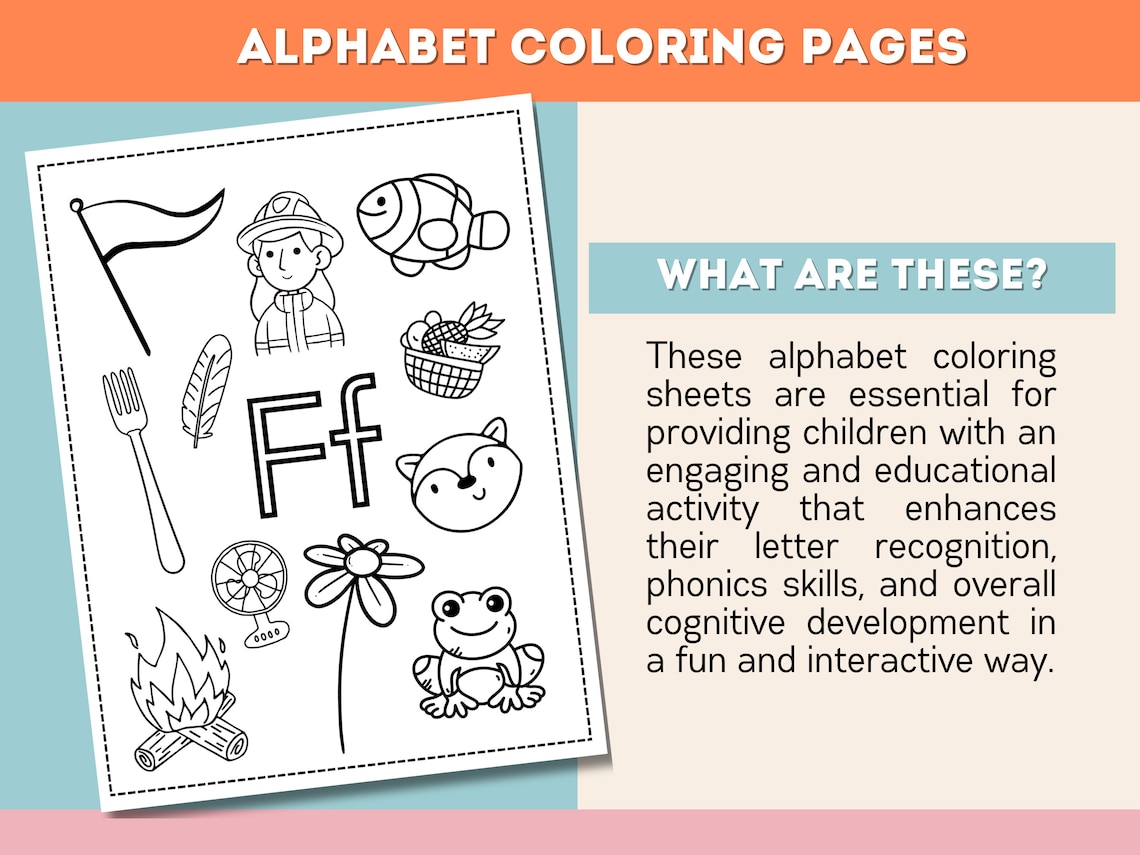 Alphabet Coloring Pages, Preschool Coloring Pages, Preschool Activity ...
