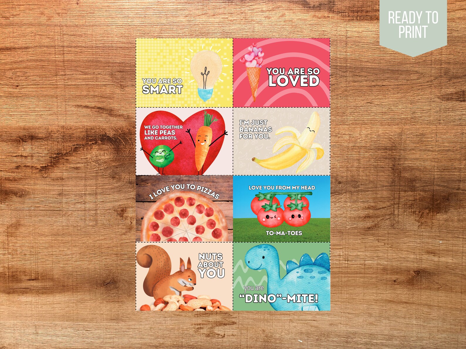 Kids Lunch Box Notes, Lunch Box Notes, Lunch Notes, Lunch Notes for ...