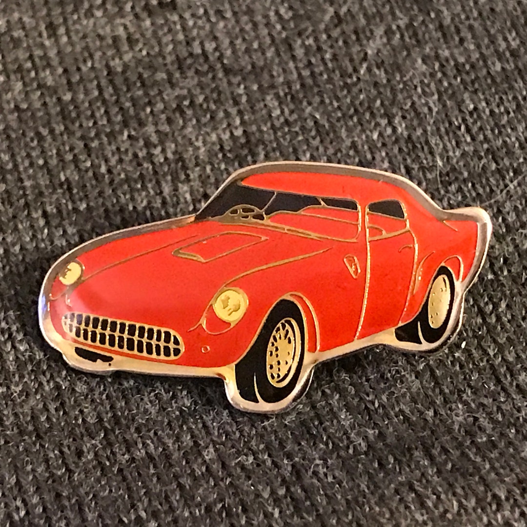 Classic Enameled Red Ferrari 250 GTO Car Lapel Pin - Etsy