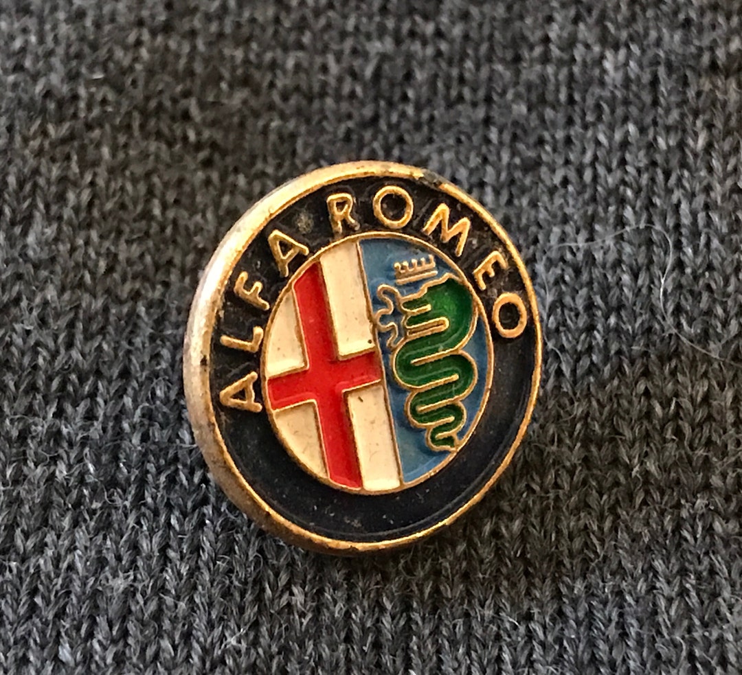 Enamel Alfa Romeo Lapel Pin - Etsy
