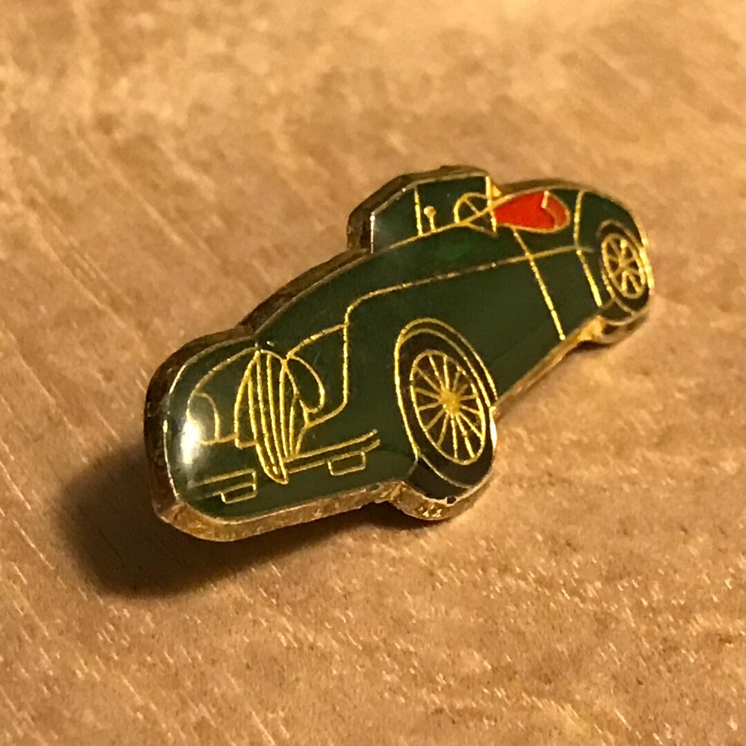 Iconic Green Jaguar XK 120 Car Lapel Pin - Etsy