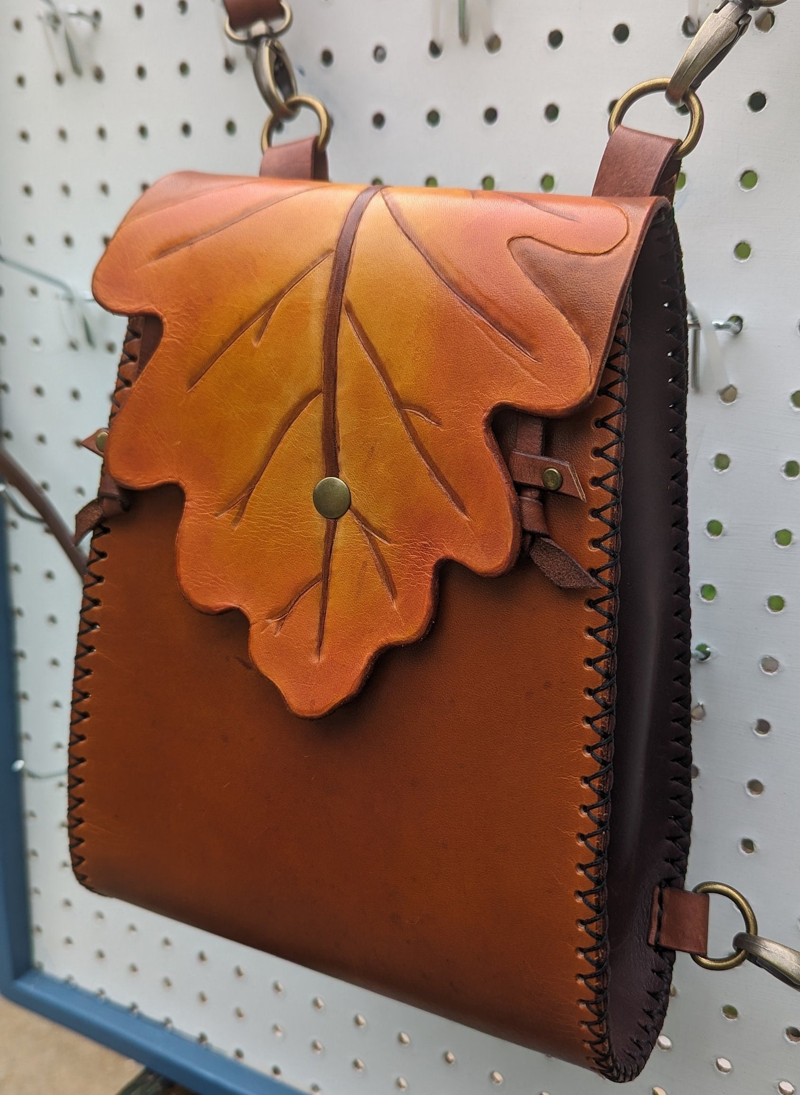 Autumn Oak Leaf Mini Backpack - Etsy