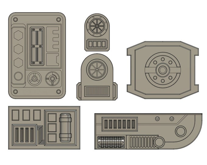 Star Wars Inspired Droid Dialer droid Socket, Droid Terminal Kits - Etsy