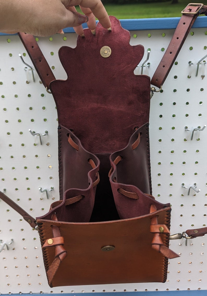 Autumn Oak Leaf Mini Backpack - Etsy