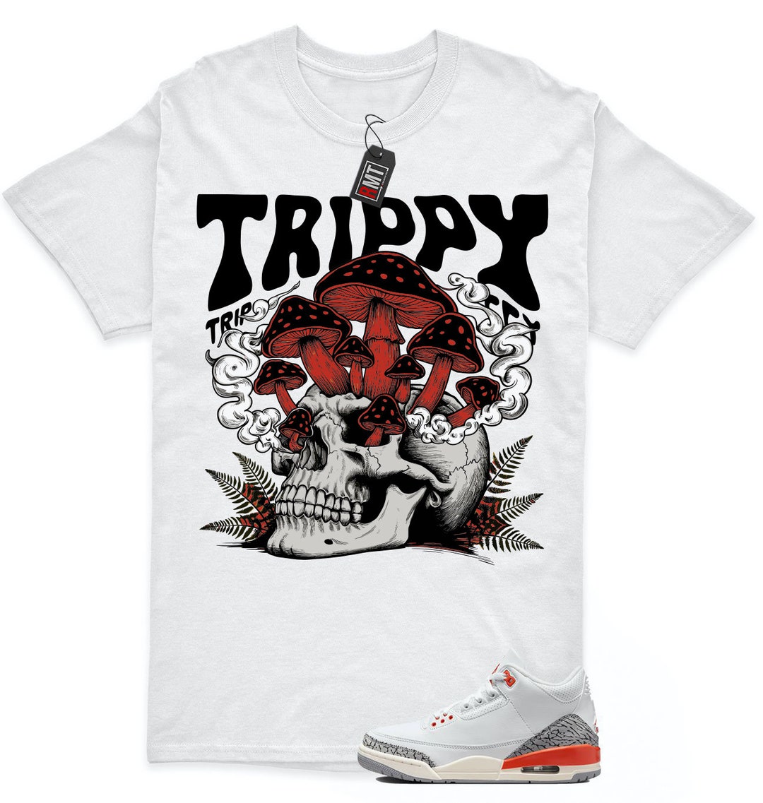 Georgia Peach 3s Shirt, Trippy Sneakers Shirt Match Jordan 3 Georgia ...