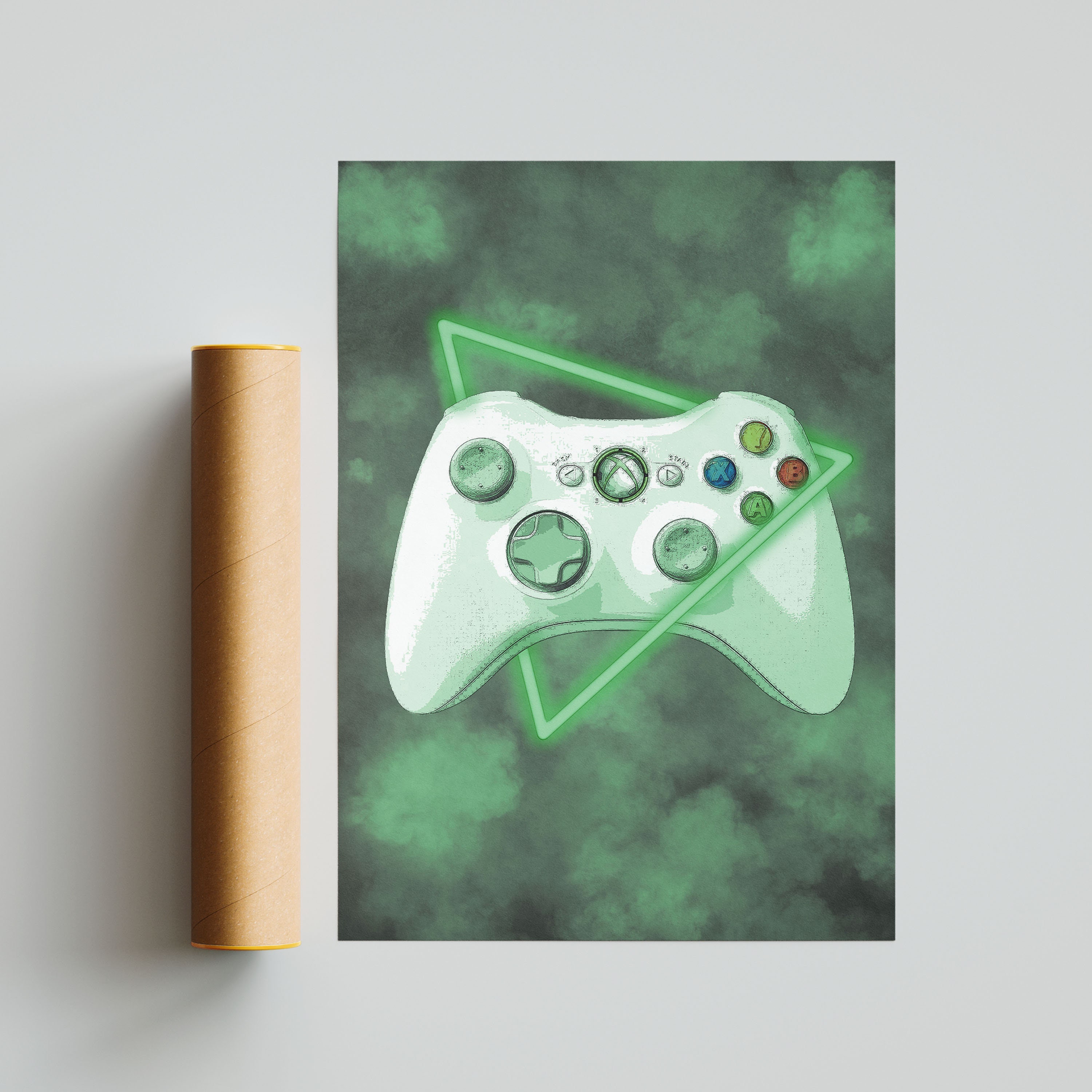 Video Game Poster, Video Game Controller, Video Game Controller Poster ...