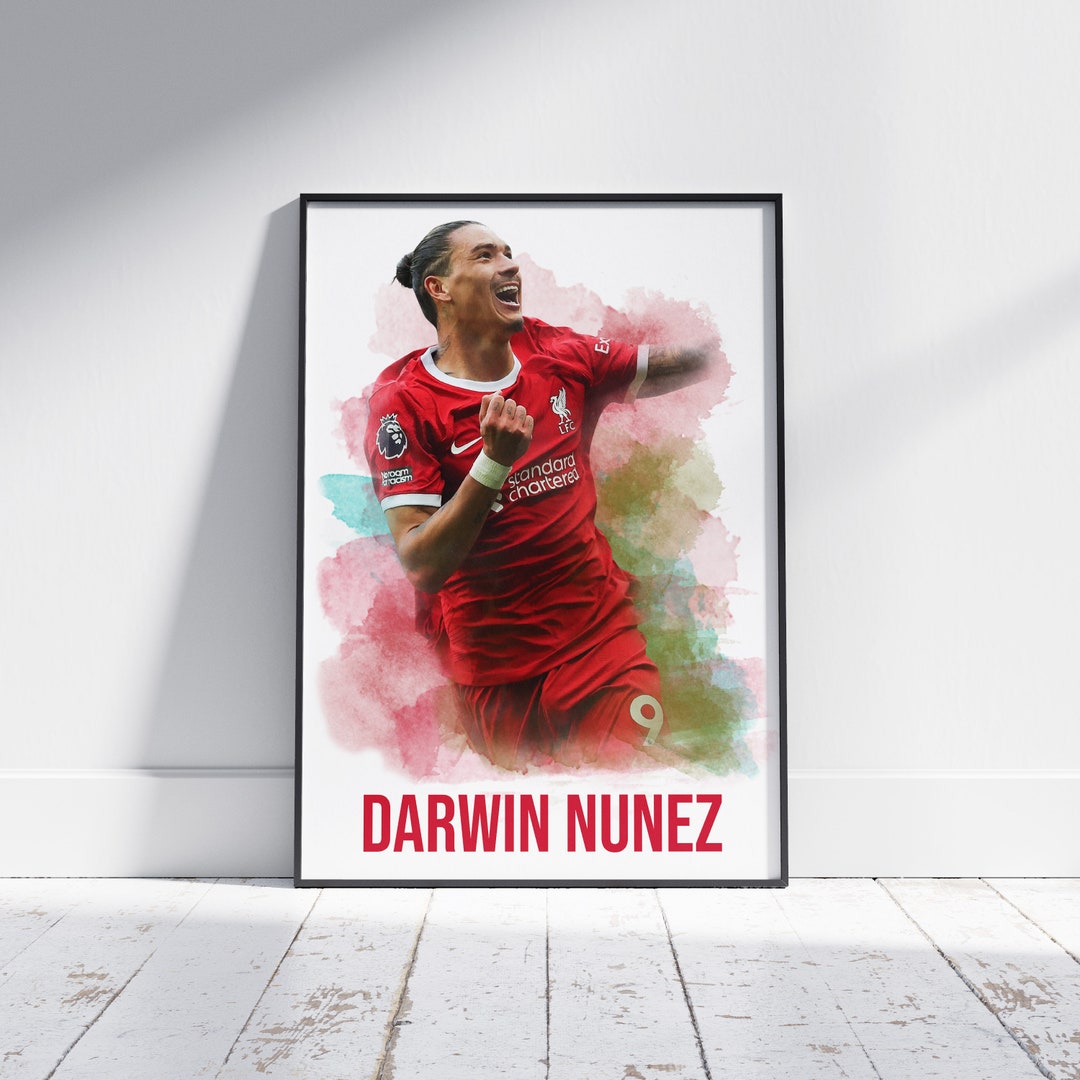 Darwin Nunez Poster, Darwin Nunez Football Poster, Football Poster ...